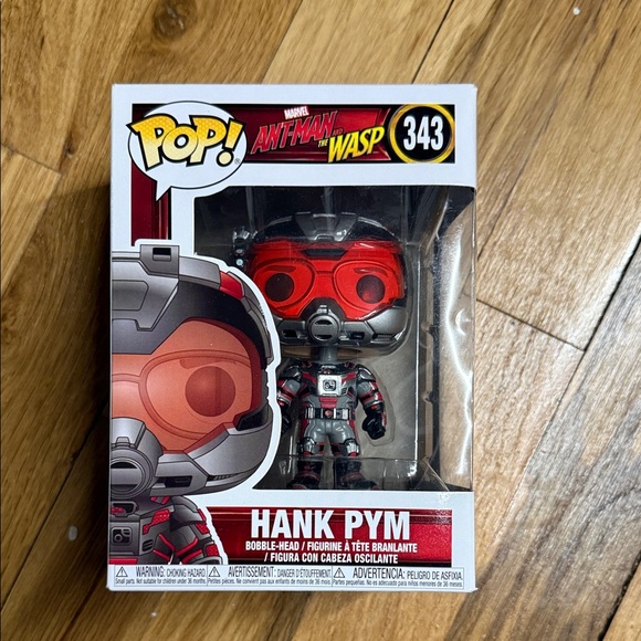 Funko | Toys | Funko Pop Hank Pym Red And Black Figure | Poshmark
